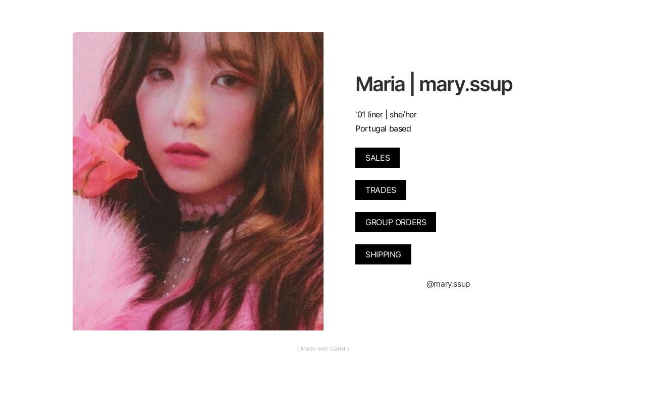 maria's info